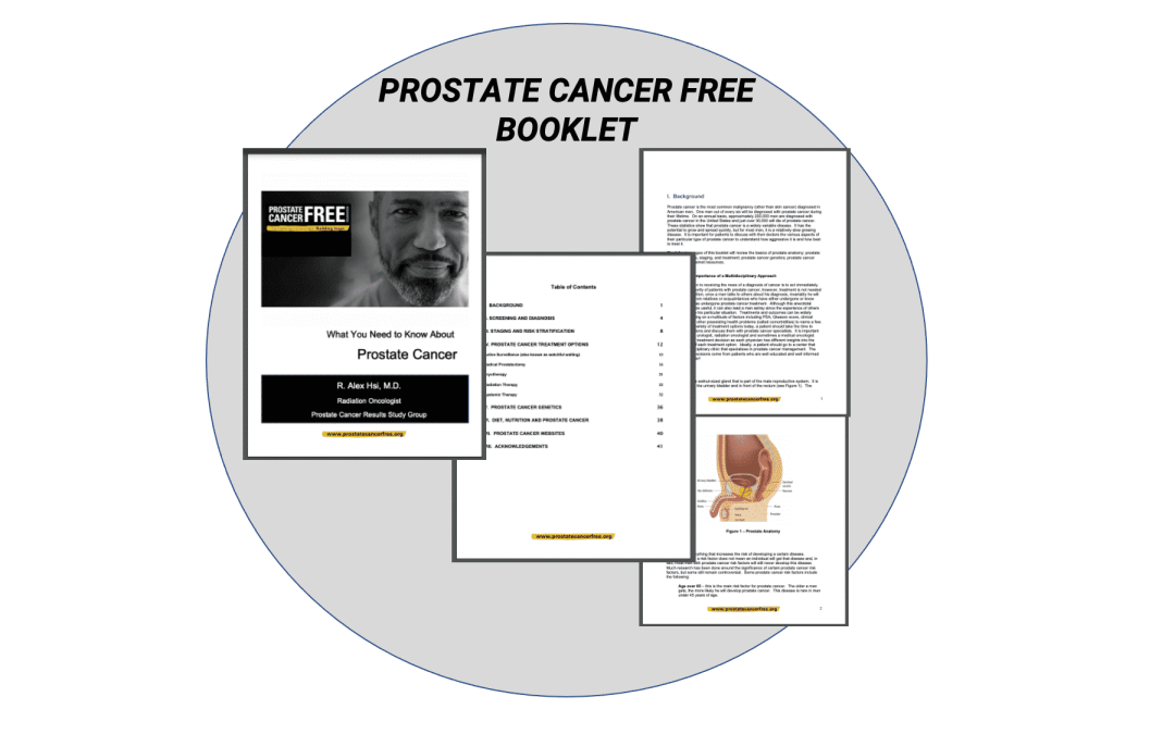 Prostate Cancer Free Booklet SA - Prostate Cancer Free